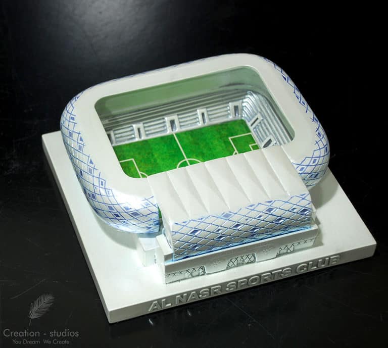 Football Stadium - 3D Printing Model | Sculptures | Resin Art.